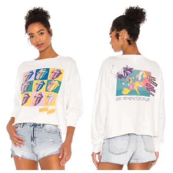 Daydreamer | Tops | Daydreamer Rolling Stones Urban Jungle Tour Long Sleeve Tee | Poshmark